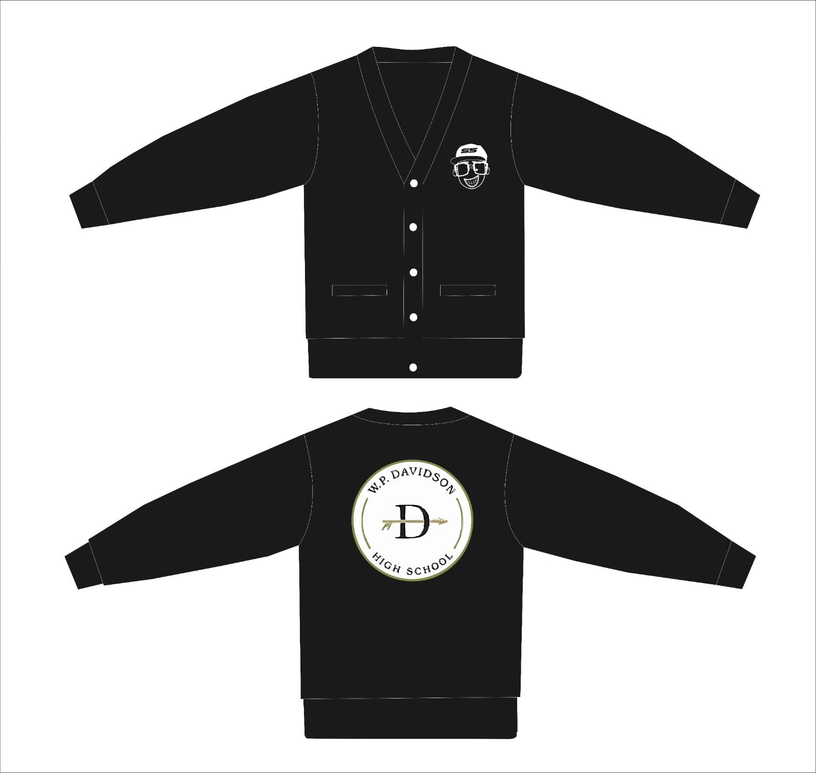 Davidson High School Cardigan